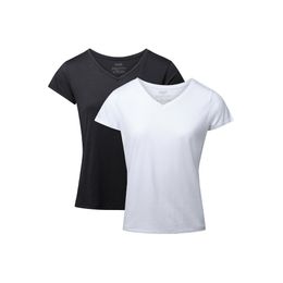 Danish Endurance Shirt 'V' female Black, White size M
