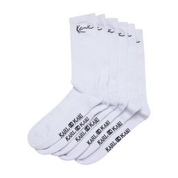 Karl Kani Socken Damen Gr&ouml;&szlig;e 39/42 wei&szlig;