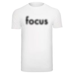Mister Tee Shirt 'Focus' male White size XS
