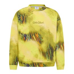 Carlo Colucci Sweatshirt 'Diop' Herren Gr&ouml;&szlig;e 5XL gelb / mischfarben