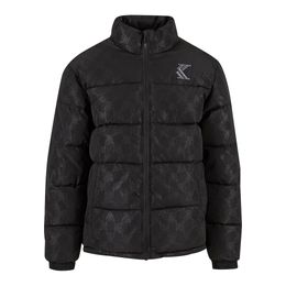 Karl Kani Winterjacke 'OgAop' Herren Größe S stone / schwarz