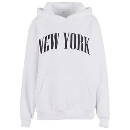 Miss Tee Sweatshirt 'New York' Damen Größe 4XL schwarz / weiß