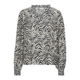 Kaffe Bluse 'Jodie' Damen Größe XL ecru / schwarz