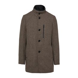 s.Oliver BLACK LABEL Between-Seasons Coat male Brown size 44