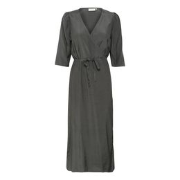 Kaffe Kleid Damen Größe 34 grau Winterkleid