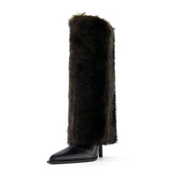 Bershka Stiefel Damen Größe 37 schwarz Winterschuhe