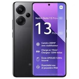 Xiaomi Redmi Note 13 Pro+ 5G 12/512GB [Dual-Sim] schwarz (Neu differenzbesteuert)