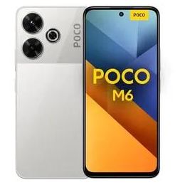 Xiaomi Poco M6 128GB [Dual-Sim] silber (Neu differenzbesteuert)