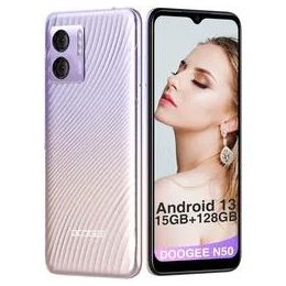 DOOGEE N50 128GB [Dual-Sim] rosa (Neu differenzbesteuert)