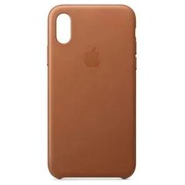 Apple Leder Case [iPhone XS] sattelbraun (Neu differenzbesteuert)