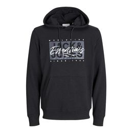 Jack & Jones JACK & JONES Sweatshirt Herren Gr&ouml;&szlig;e L grau / schwarz / wei&szlig;