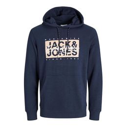 Jack & Jones JACK & JONES Sweatshirt Herren Gr&ouml;&szlig;e S marine / rosa / wei&szlig;