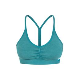 Smilodox Sport Bh Batik Scrunch Shaped Fit Damen Größe S dunkelgrün