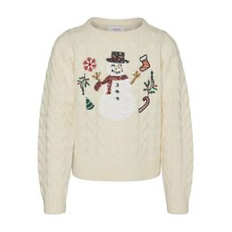 Vero Moda Girl Sweater 'VMSnowman' girl Beige size 146/152