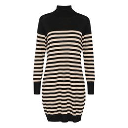 Kaffe Strickkleid 'Astrid' Damen Gr&ouml;&szlig;e XXL nude / schwarz