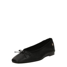 Tommy Hilfiger Ballerina Damen Gr&ouml;&szlig;e 42 schwarz