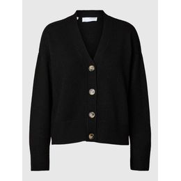 Selected Knit Cardigan female Black size M