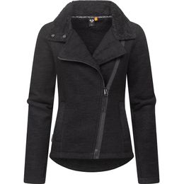 Ragwear Fleecejacke 'Saskie' Damen Größe L schwarz