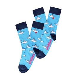 Unabux Socks ' MIX ' male Blue size 42-46