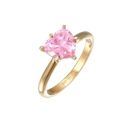 Elli Ring 'Herz' female Pink size 58