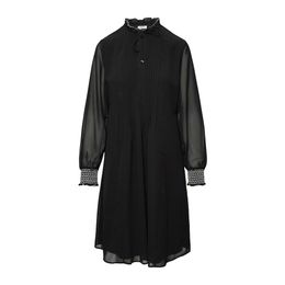 s.Oliver BLACK LABEL Kleid Damen Größe 46 schwarz / weiß Winterkleid