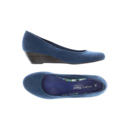 Marco Tozzi Damen Ballerinas, blau, Gr. 38