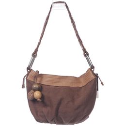 Fossil Damen Handtasche, braun, Gr.