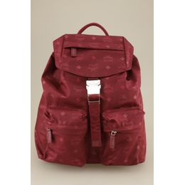 MCM Damen Rucksack, bordeaux, Gr.