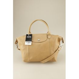 Longchamp Damen Handtasche, beige, Gr.