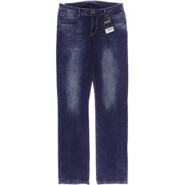 SOCCX Damen Jeans, blau, Gr. 32