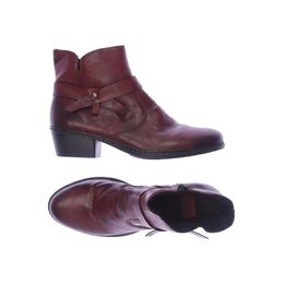 Rieker Damen Stiefelette, bordeaux, Gr. 40