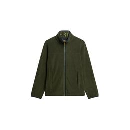 Superdry Fleecejacke 'Estate' Herren Größe S blau / oliv