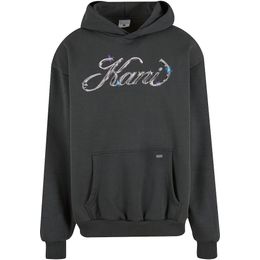 Karl Kani Sweatshirt 'Icy Chrome' Herren Gr&ouml;&szlig;e M blau / lila / schwarz / wei&szlig;