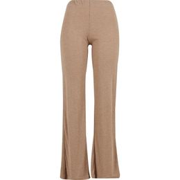 Urban Classics Hose Damen Größe 34 beigemeliert