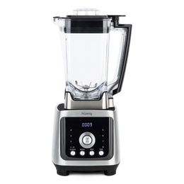 H.Koenig Standmixer Power+ MXH880 2000W - 2l - LED-Display - silberfarben/schwarz