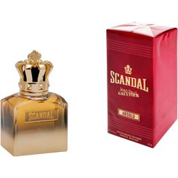 Extrait Parfum Jean Paul Gaultier "Jean Paul Gautier Scandal pour Homme Absolut Concentré" Parfüms Gr. 50 ml, farblos (transparent) Herren Intensiver, süßer Duft mit sinnlicher Tiefe.