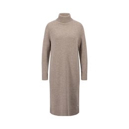 Strickkleid Fynch-Hatton Gr. XXXL, N-Gr, grau (grau taupe) Damen Kleider mit elegantem Rollkragen