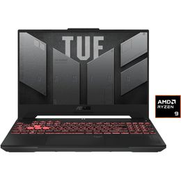 ASUS Notebook "TUF Gaming A15 FA507UV-LP014 15,6" R9-8945H/16GB/512GB ohne OS" Notebooks Gr. 32 GB RAM, Ryzen 9, Nein, schwarz