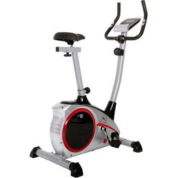 Heimtrainer Christopeit Sport "AL 1", silber (silberfarben), FahrradtrainerB:59cm H:134cm L:96cm, Schwungmasse ca. 9 kg, 8 Widerstandsstufen, B:59cm H:134cm L:96cm