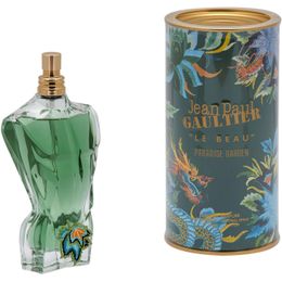 Eau de Parfum Jean Paul Gaultier "Jean Paul Gaultier Le Beau Paradise" Parfüms Gr. 75 ml, farblos (transparent) Herren Exotische Mischung