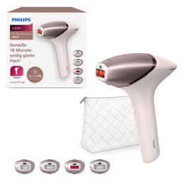 IPL-Haarentferner Philips "Lumea S9000 BRI958/00", rosa (zartrosa), IPL-Haarentferner, DamenB:25cm H:11,3cm T:26,3cm, 4 Aufsätze (Achseln, Bikinizone, Körper und Gesicht), kabellos, B:25cm H:11,3cm T:26,3cm, Topseller