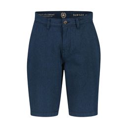 Bermudas Lerros "Lerros Herren Bermuda Shorts aus Leinenmischung" Gr. 31, Normalgrößen, blau (classic navy), Herren, 55% Leinen, 45% Baumwolle, Hosen