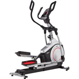 Ellipsentrainer-Ergometer Reebok "SL8.0", silber (silberfarbe), CrosstrainerB:74cm H:179cm L:182cm, Schwungmasse ca. 9 kg, 24 Widerstandsstufen, B:74cm H:179cm L:182cm