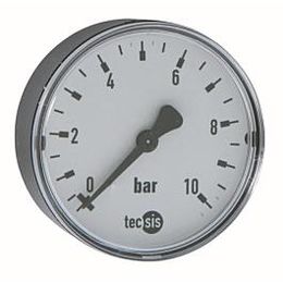 Syr - Hans Sasserath Syr - Sasserath Manometer 0011.08.000 G 1/4, Anzeigebereich 0-10 bar, Ø 63 mm