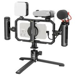 SmallRig All-in-One Video Kit für Smartphone Creators mit Audio- und Beleuchtungssystem Full Quick Pro Edition 4704 | ✔️ 15% Rabatt