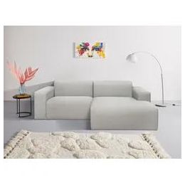 Ecksofa Inosign "Koa,228cm, L-Form, Modulsofa, Webstoff, Cord" Sofas Gr. B/H/T: 228cm x 88cm x 159cm, Webstoff, Recamiere rechts, beige Designsofa in Cord