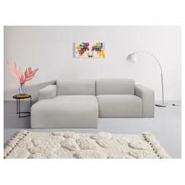 Ecksofa Inosign "Koa,228cm, L-Form, Modulsofa, Webstoff, Cord" Sofas Gr. B/H/T: 228cm x 88cm x 159cm, Webstoff, Recamiere links, beige Designsofa in Cord