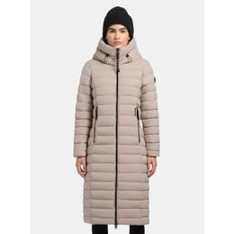 Khujo Damen Steppjacke "Imes-YM", beige, Gr. XL, Material: 100% Polyester, Futter: 100% Nylon, Wattierung: 100% Polyester, Beschichtung: Polyurethan,