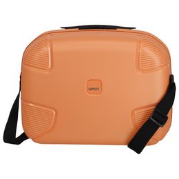 Beautycase IMPACKT "IP1", Gr. B/H/T: 40cm x 30cm x 19cm, garden apricot, Polypropylen, unifarben, Taschen, Kulturbeutel Hartschale Trolley-Aufsteck-System Tragegurt Laptopfach