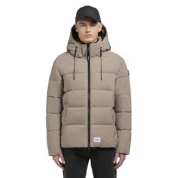 Khujo Herren Winterjacke "Loga2-YM", beige, Gr. XXL, Material: 100% Polyester; Futter: 100% Polyester; Wattierung: 100% Polyester, Jacken, Steppjacke
